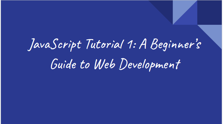 Html Css And Javascript The Love Triangle In Web Development By 5183