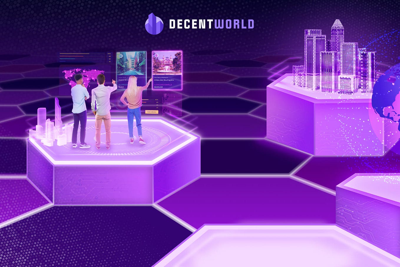 3D Metaverse Update. The DecentWorld 3D metaverse… | by DecentWorld ...