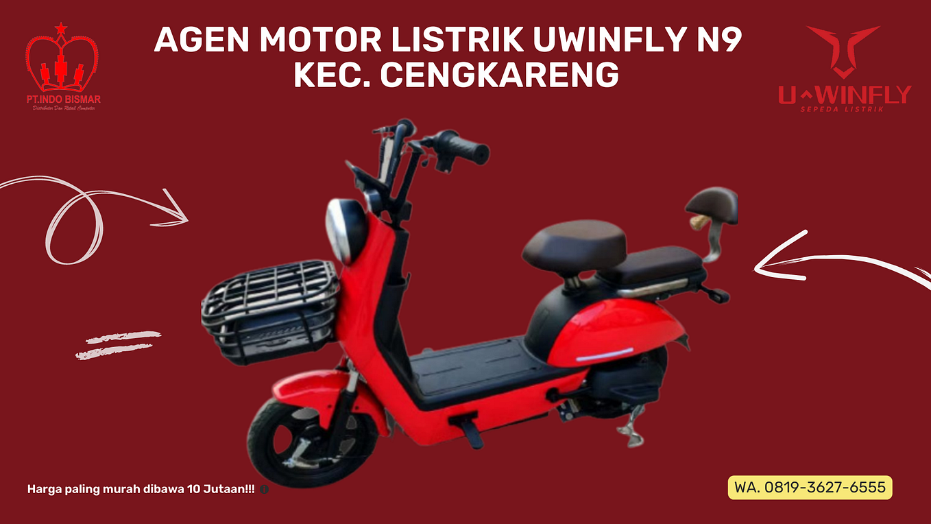 AGEN MOTOR LISTRIK UWINFLY BLUE WHALE KEC. TANAH ABANG, WA. 0819–3627 ...