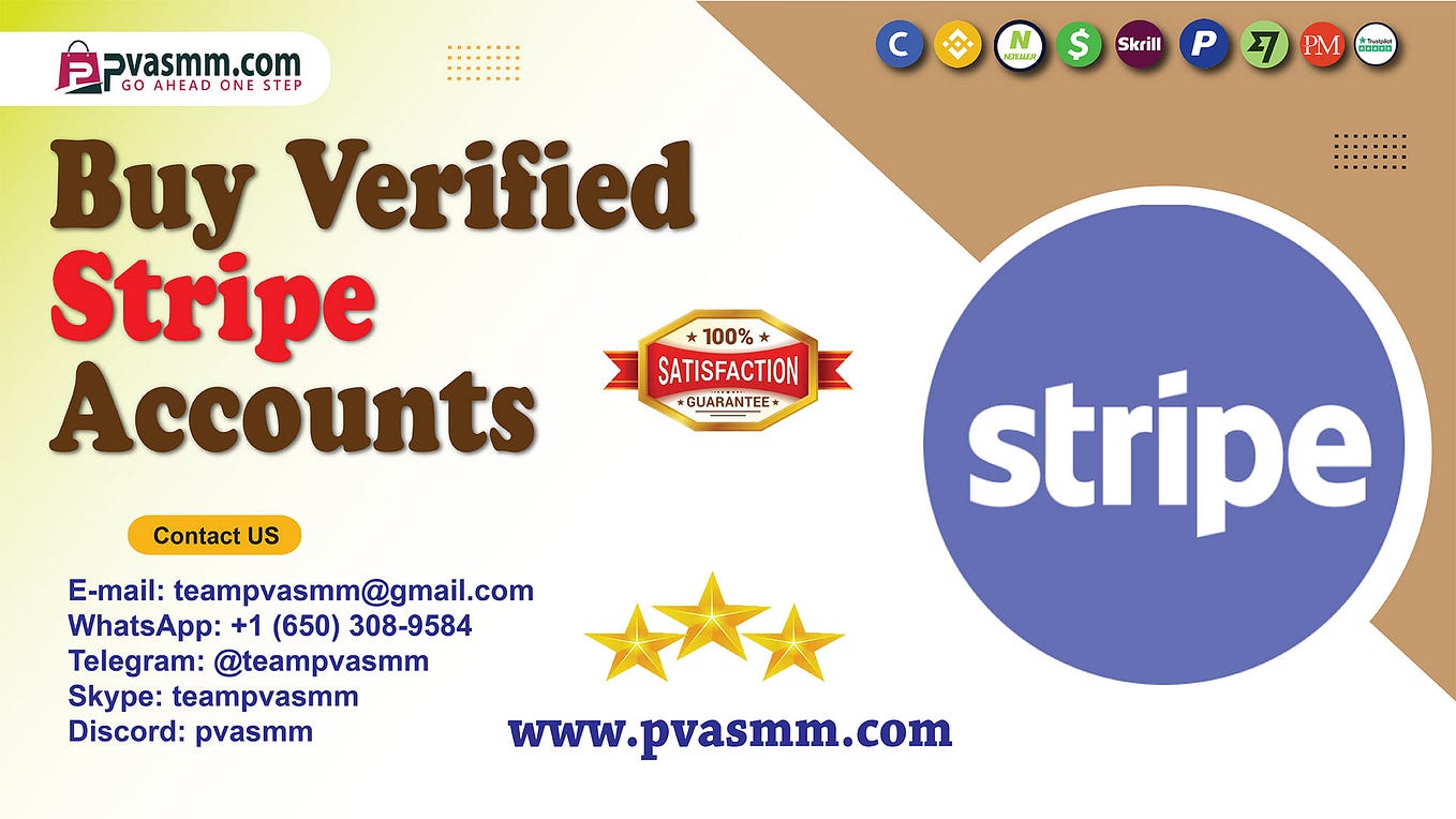 Best 3 Place to Get Verified Stripe Accounts In This Year | by William ...