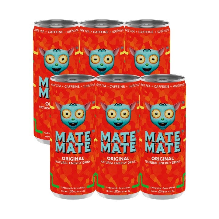 Mate Mate Natural Energy Drink - Jeffreywhalley - Medium