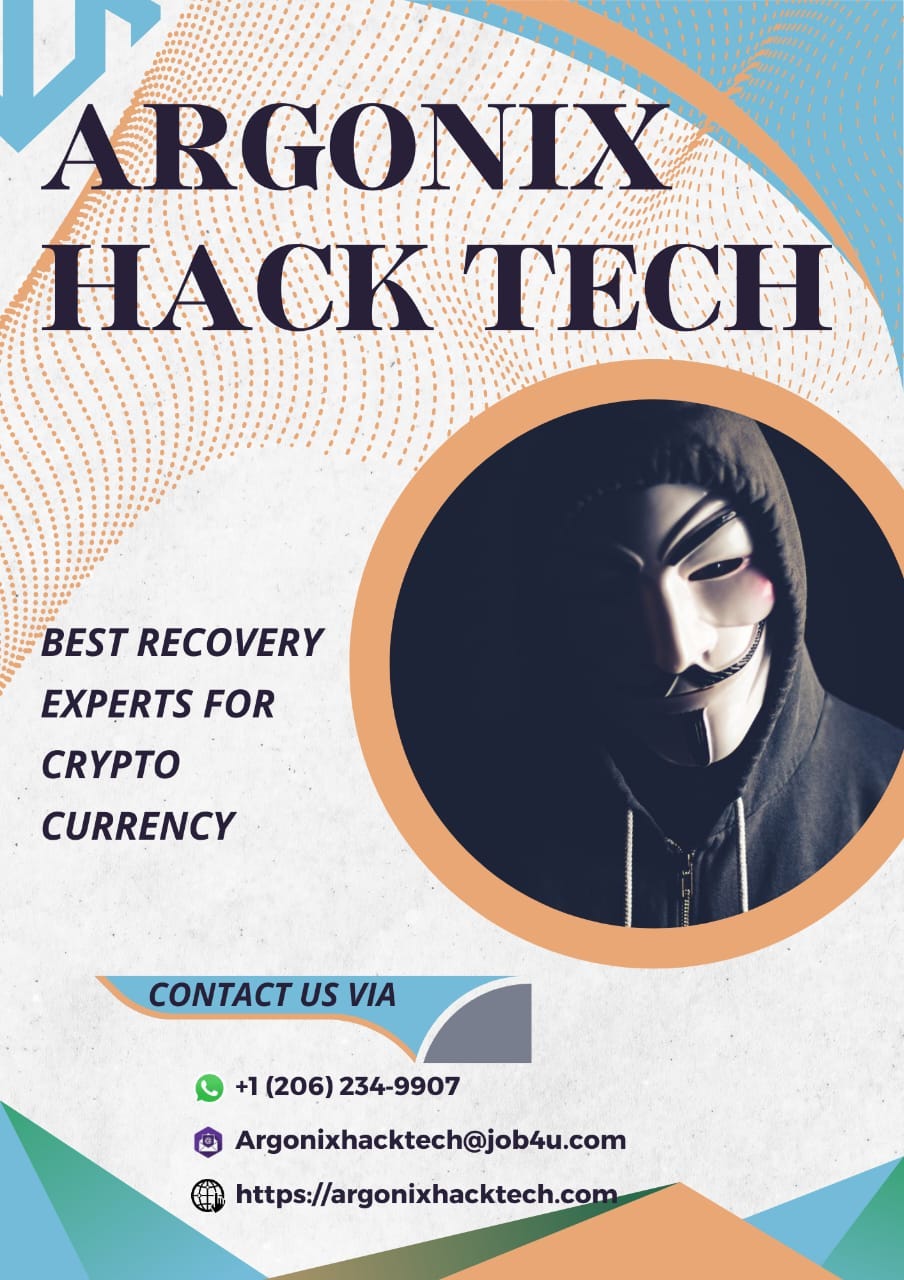 ERYHIRE ARGONIX HACK TECH TO GET BACK YOUR STOLEN ~BTC / USDT- NFT ETH/CRYPTO | by ...