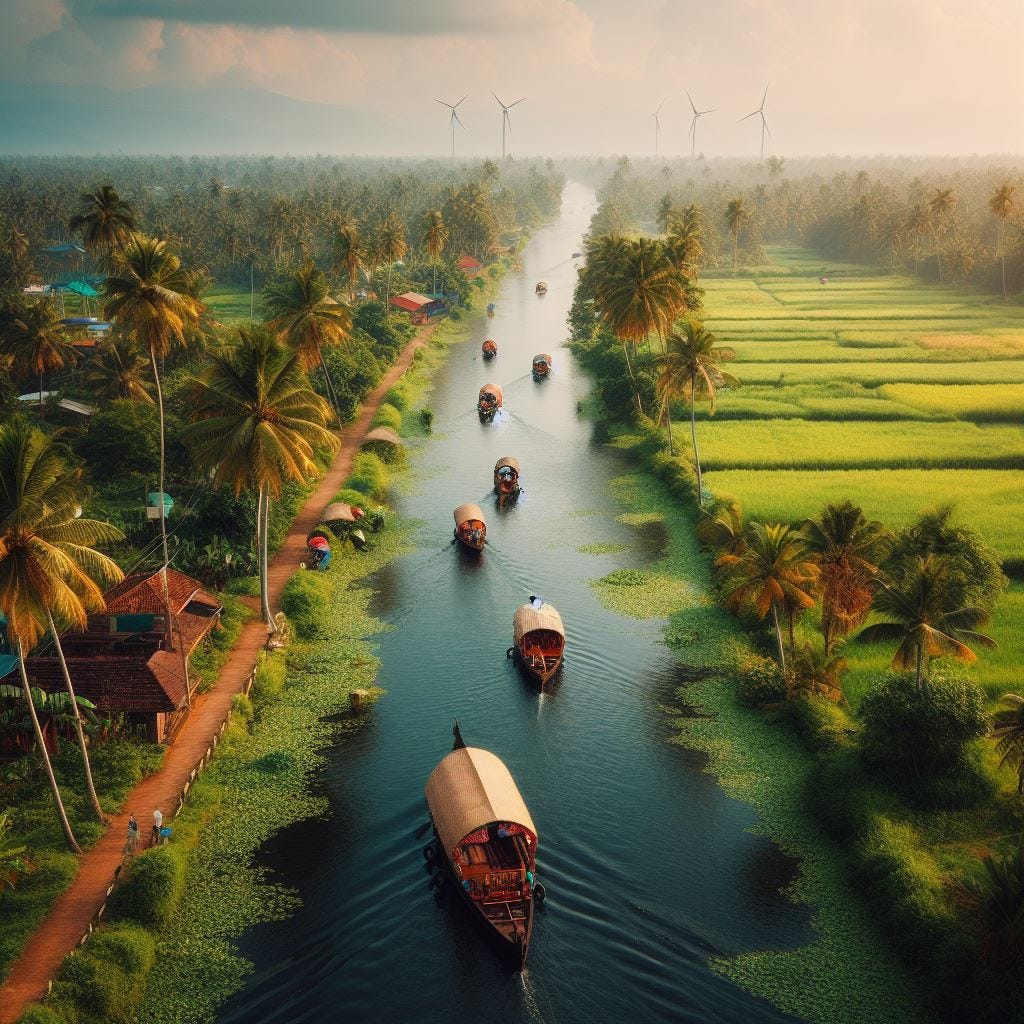 Houseboat in AlleppeyExploring the Serene Backwaters: The Ultimate ...