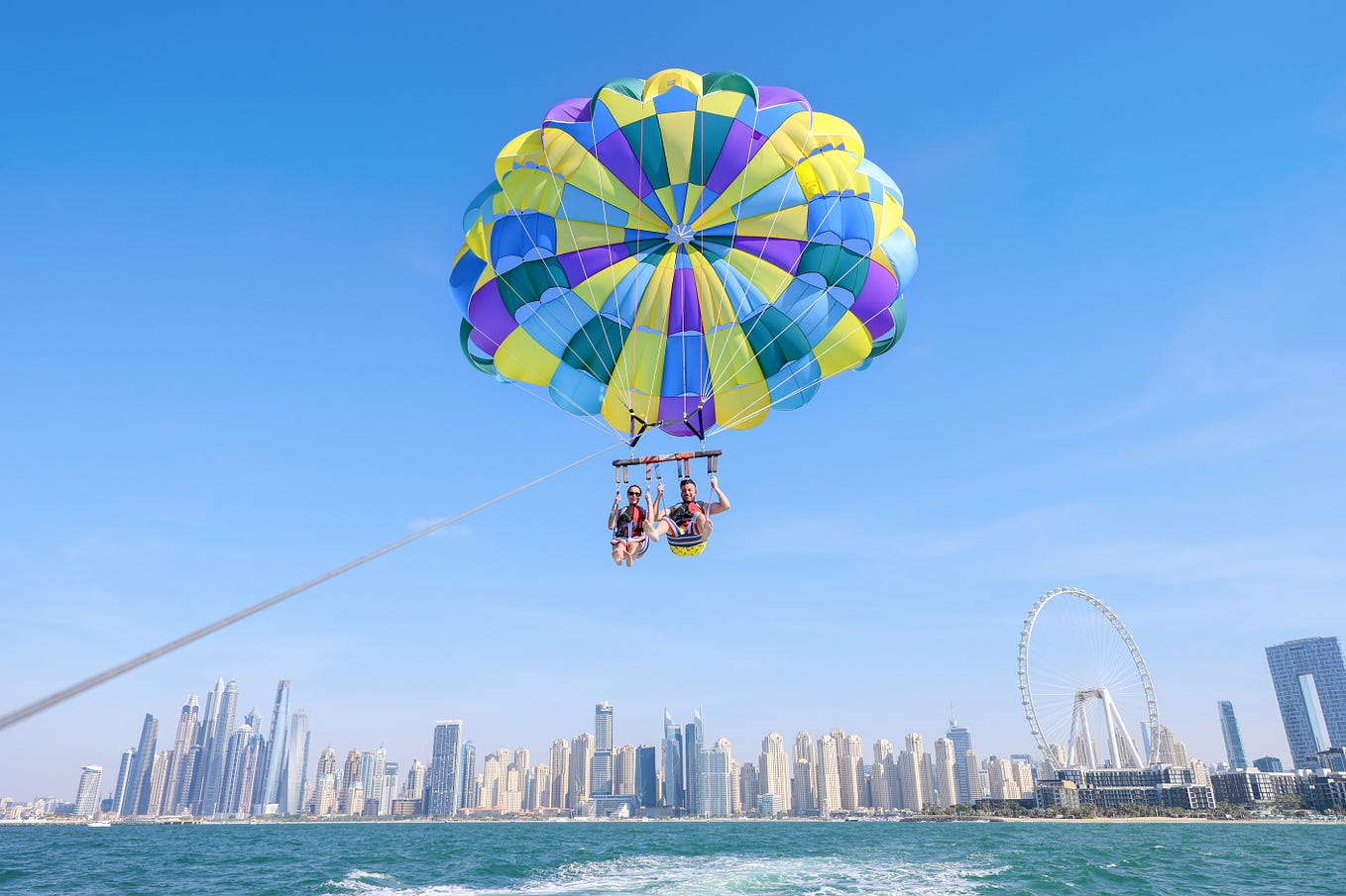 Soar High with Dubai Parasailing. Embark on an exhilarating escapade ...