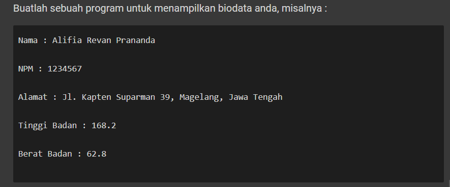 Latihan Sederhana Python (Laporan Hasil Praktikum 6) | by AthThahiru ...