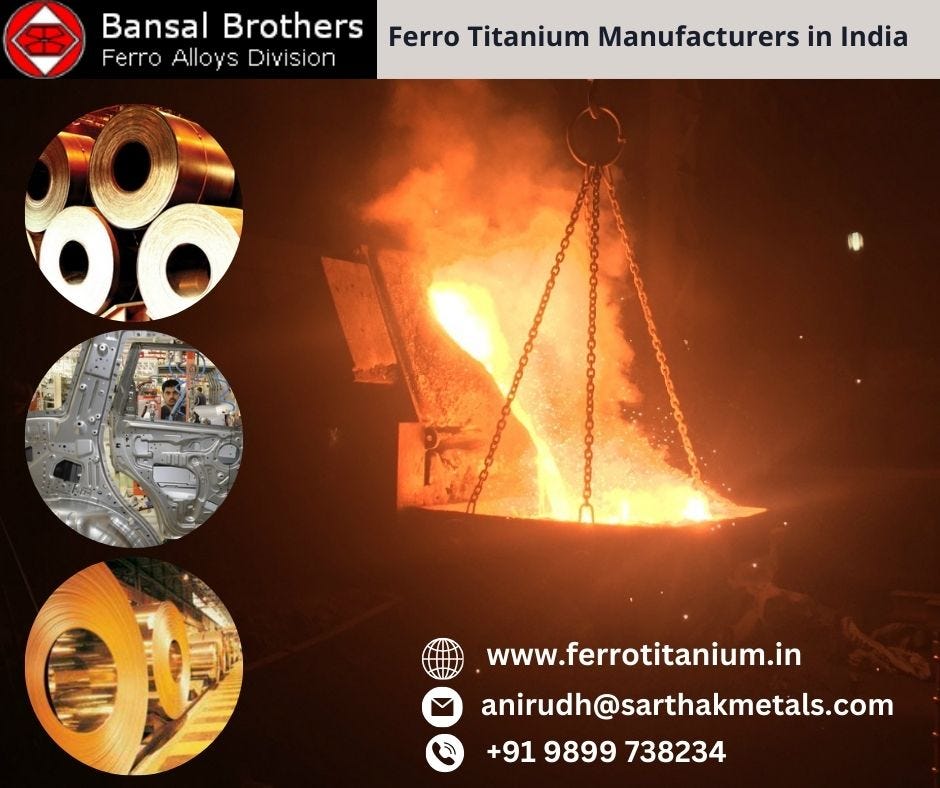 Discover Ferro Titanium Scrap: Eco-friendly Solution by Bansal Brothers ...
