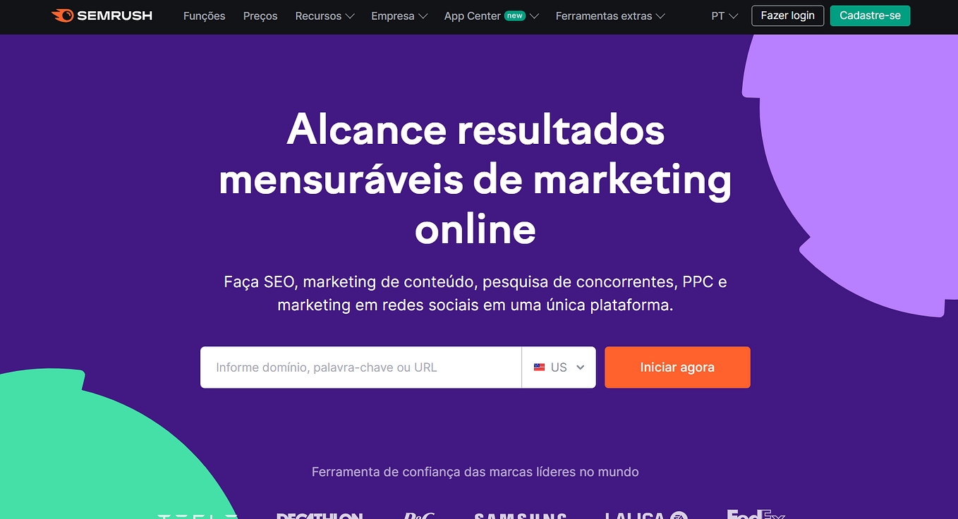 Como usar SEMrush gratuitamente — guia passo a passo | by Lara Van | Medium