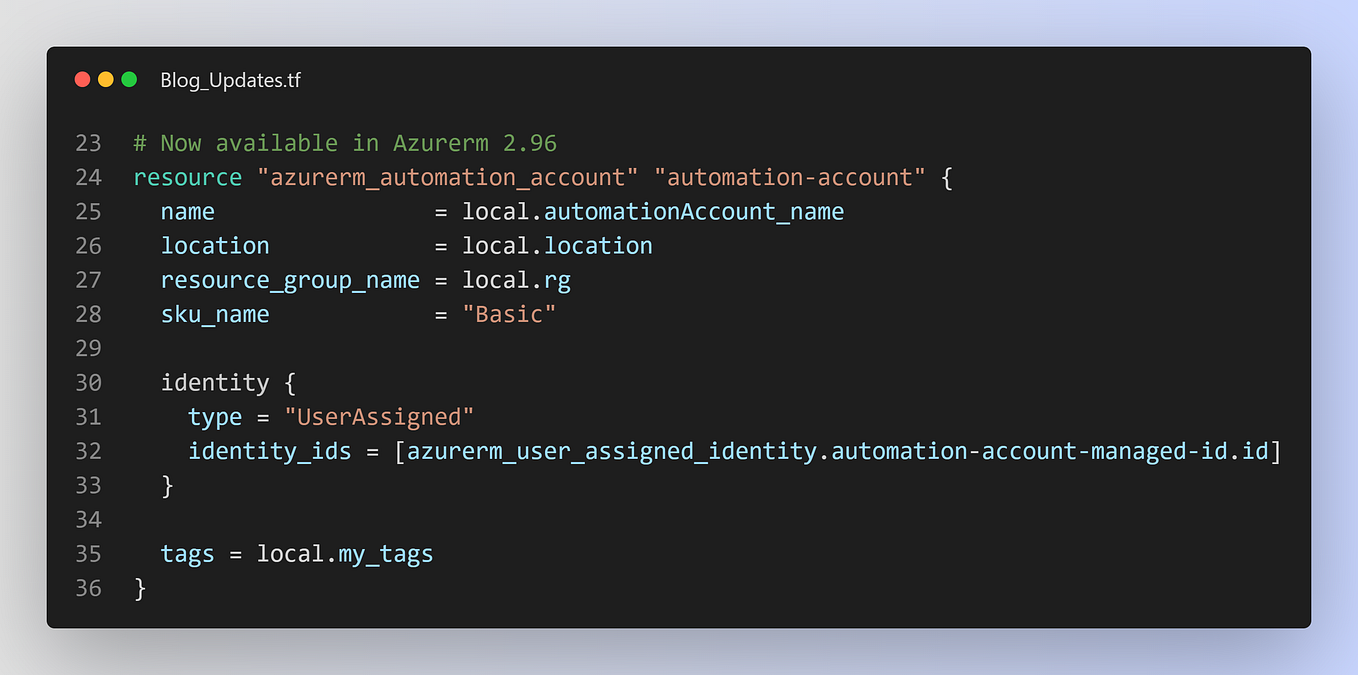 Using user-assigned managed identities in Azure Automation Runbooks ...