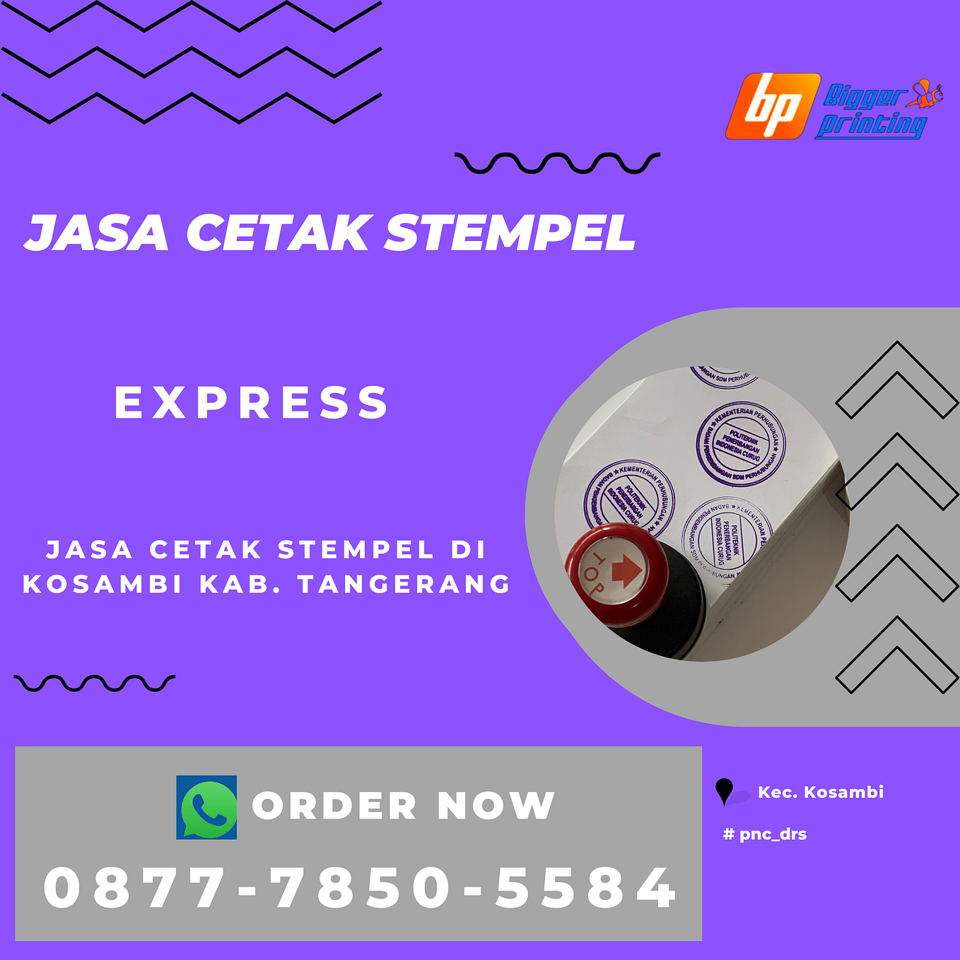 AMANAH, Wa./Call. 0877-7850-5584, Cetak Stempel di Kosambi Kab ...