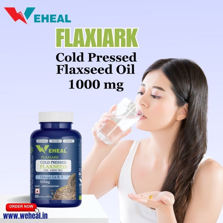 How to Choose Best Cold Pressed Flaxseed Oil Capsules? | by Weheal | May, 2024 | Medium