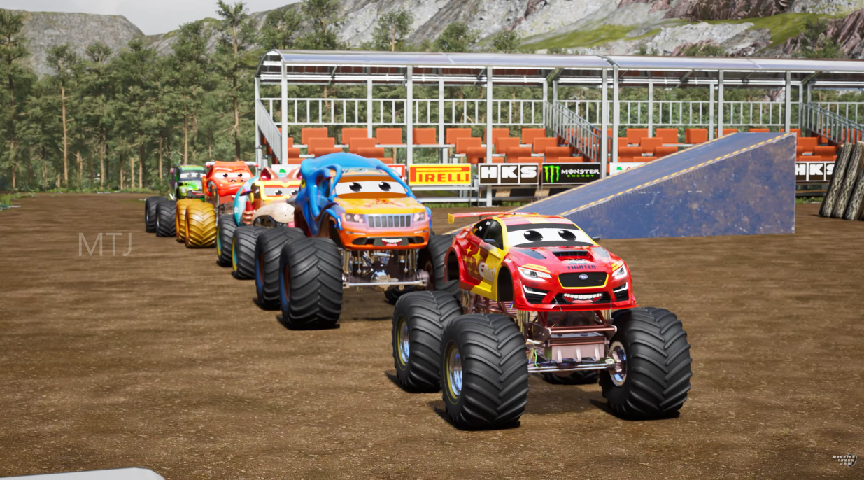 Monster Jam Big Challenge: Monster Trucks Freestyle Racing & Jaw ...
