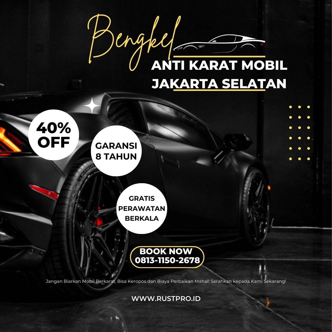 Bengkel Anti Karat Mobil Menanggal Surabaya RustPro | by Salon Mobil Surabaya | Medium