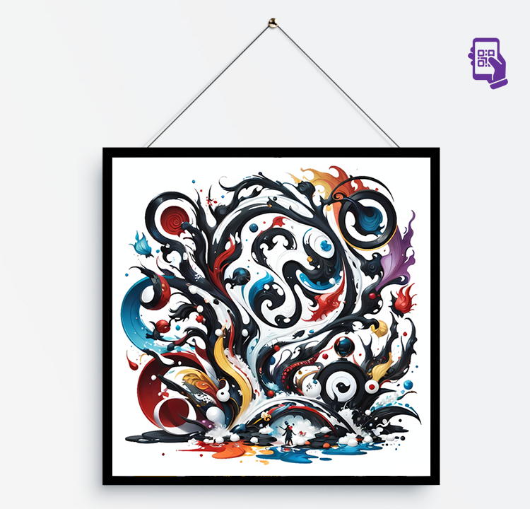 The Power of Unique Scannable QR Code Wall Art: Where AI Meets the ...