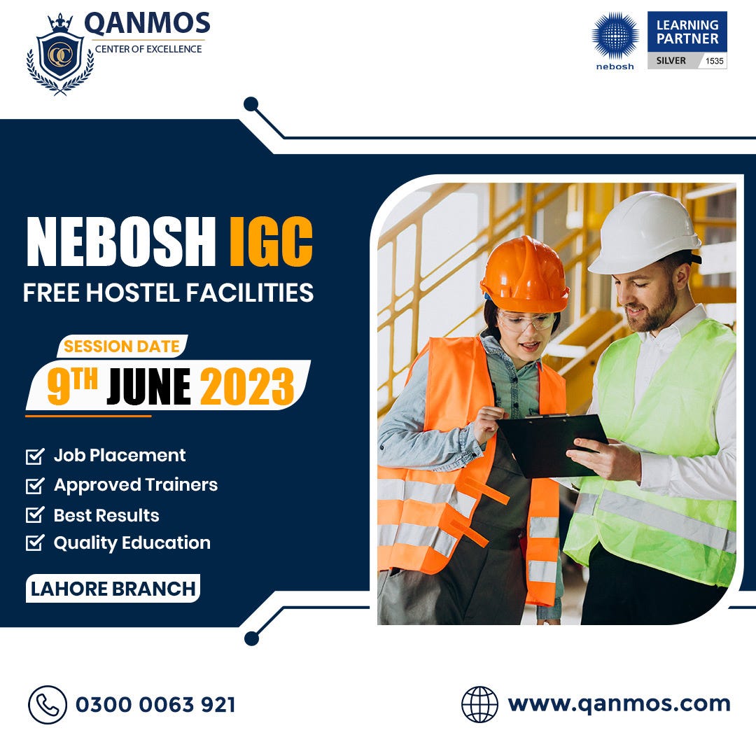 Nebosh IGC International General Certification | by Qanmos College ...