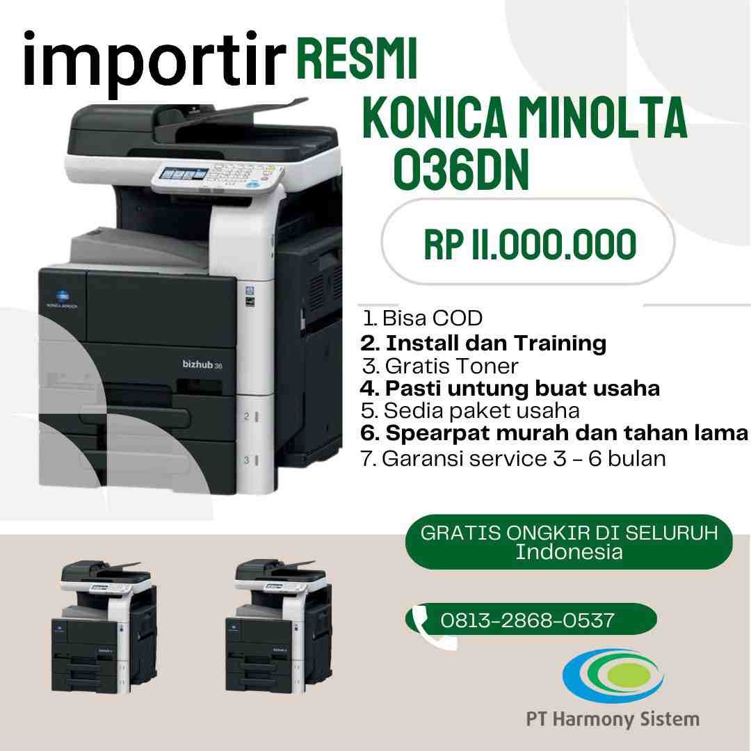 Distributor Mesin Fotocopy Resmi Konica Minolta 363 Genteng Surabaya ORIGINAL!!! WA/TELP0813 ...