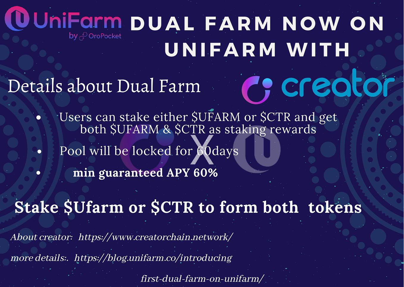what are your thoughts on UniFarm? A platform that provides good ...