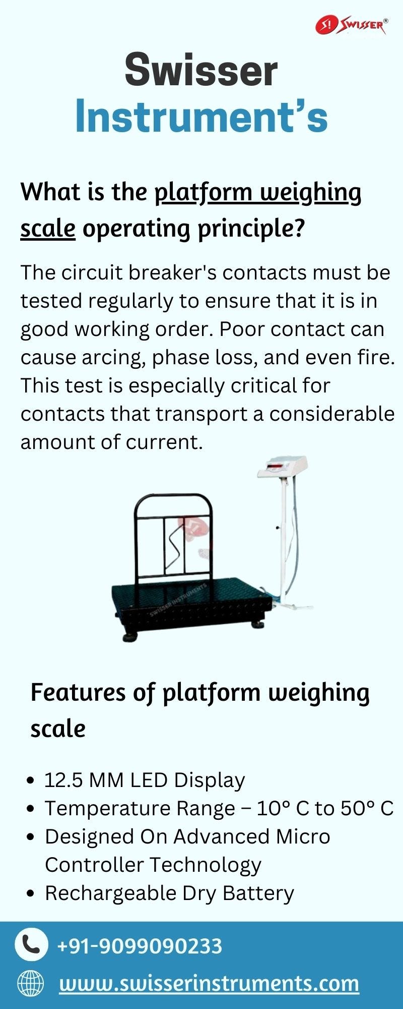 Weighing ScaleTrusted Weighing Scale Manufacturers — Swisser ...