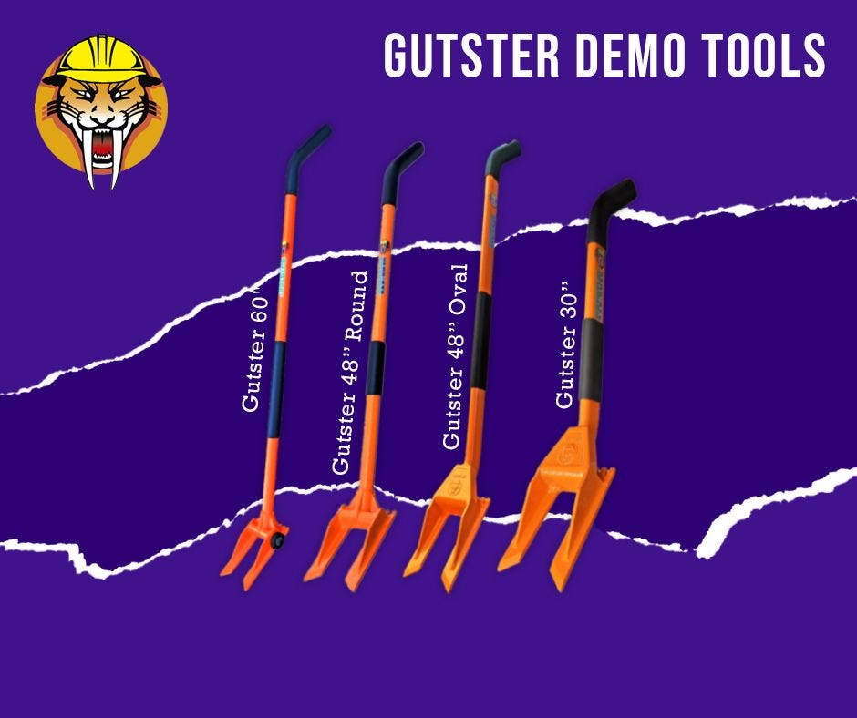 Best Demolition bars - Gutstertools - Medium