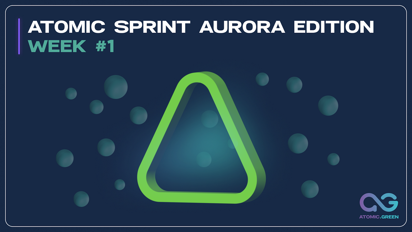 Atomic Sprint Aurora Edition Week #2 - Atomic green - Medium
