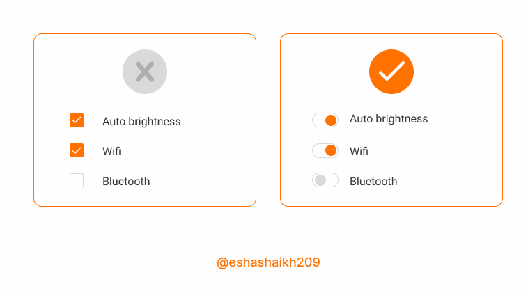 UI cheat sheet: radio buttons, checkboxes, and other selectors | by ...