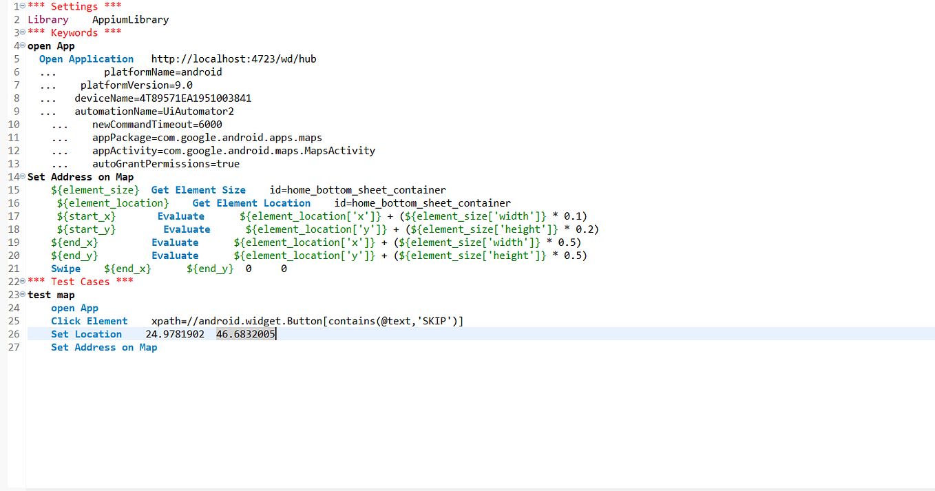 How to start Appium server using Robot Framework | by Amr khamiss | Medium