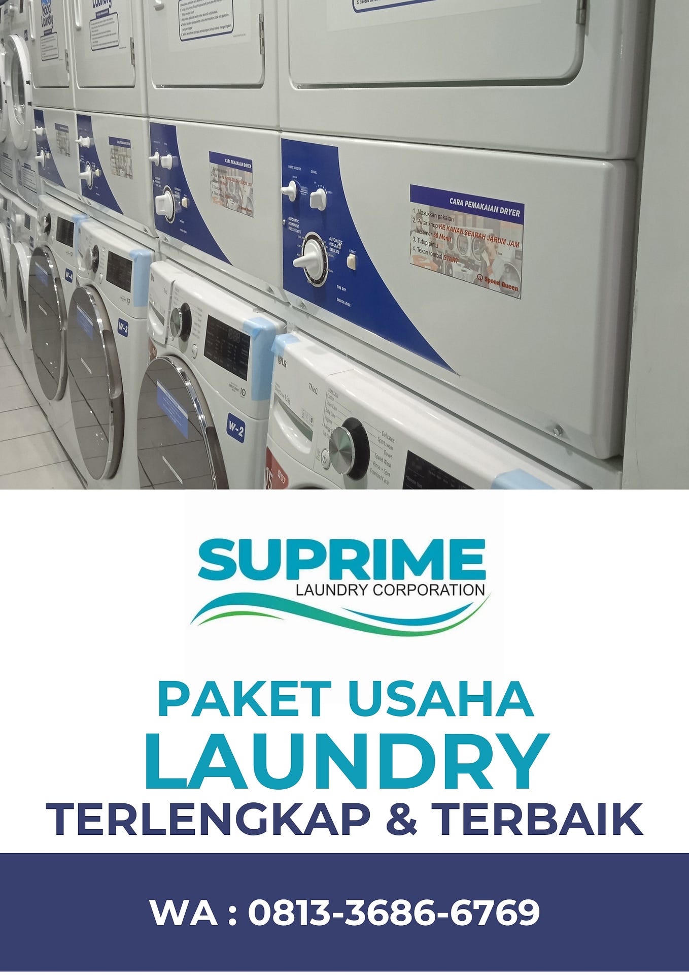 KLIK, WA : 0813–3686–6769 BUKA USAHA LAUNDRY Malang | by ...