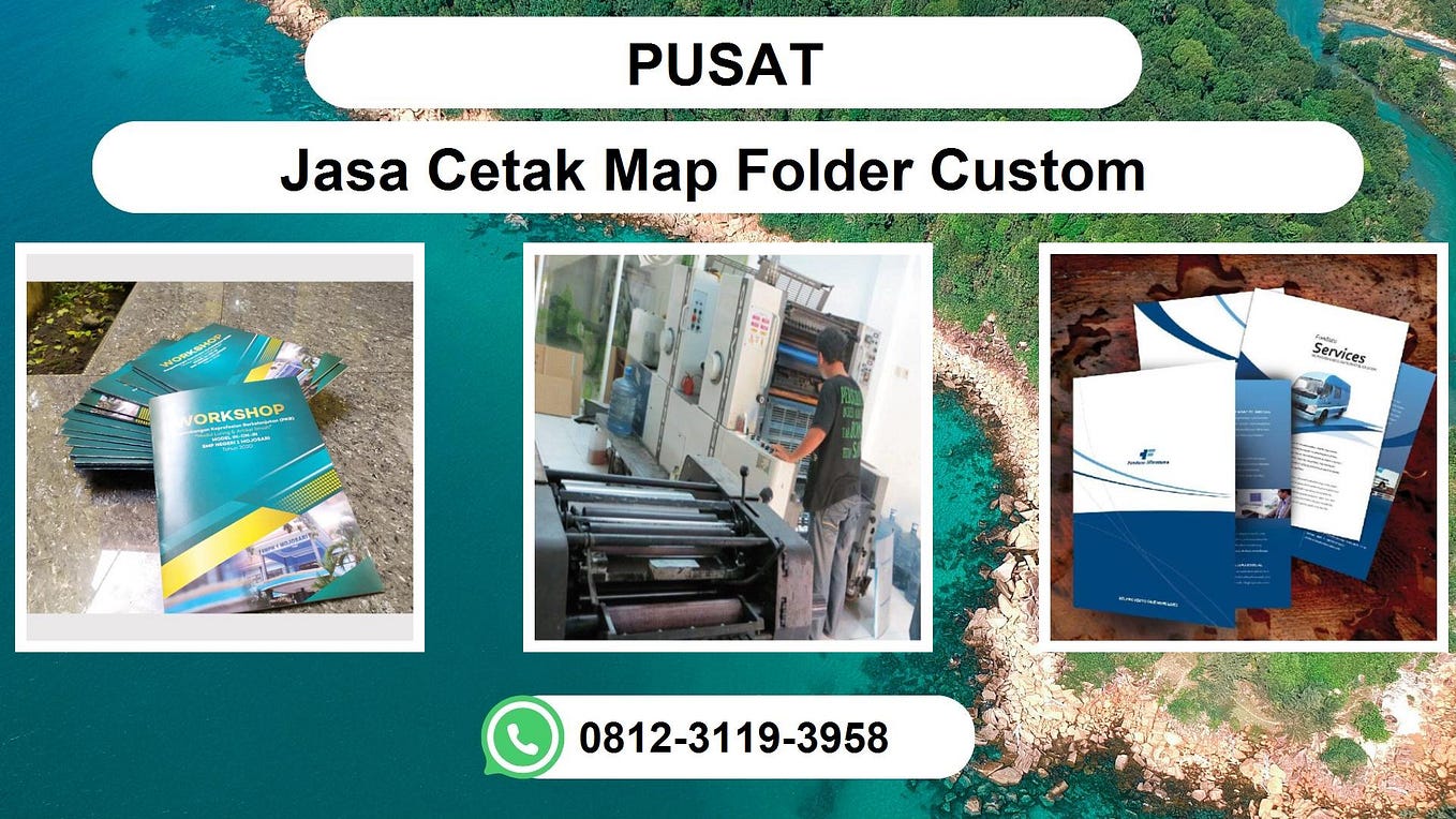 Pusat, 0812–3119–3958 Jasa Cetak Map Folder Custom Tual - Cetak Map ...