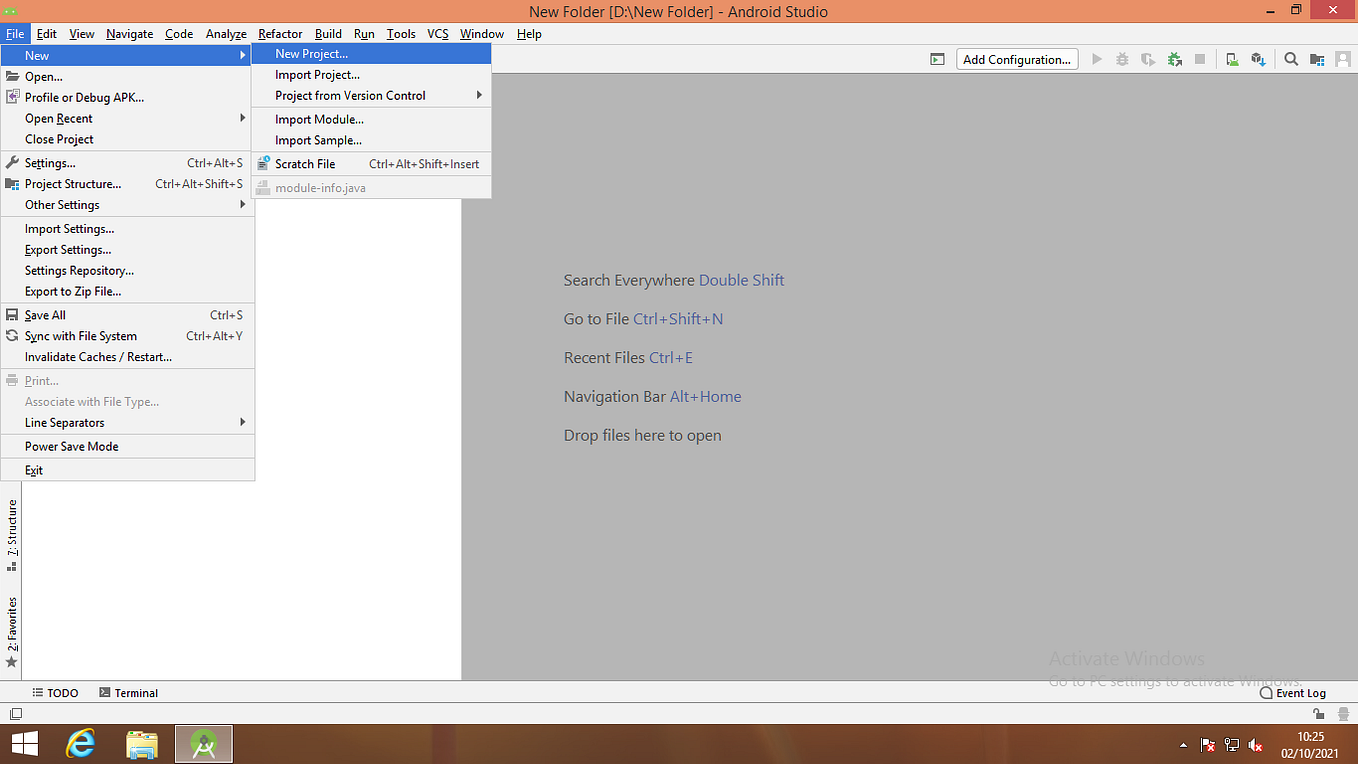 Cara Mengatur Layout di Android Studio. Kita buka Project kita lalu ...