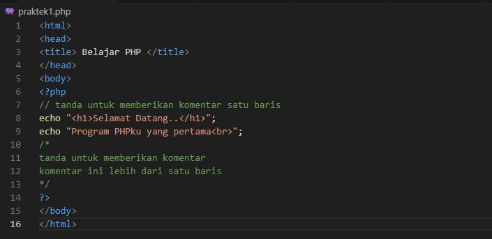 PRAKTIKUM 1 PEMWEB. By: Nasywa Galan Baskara , afrizal eka… | by Student XII RPL | Aug, 2024 ...