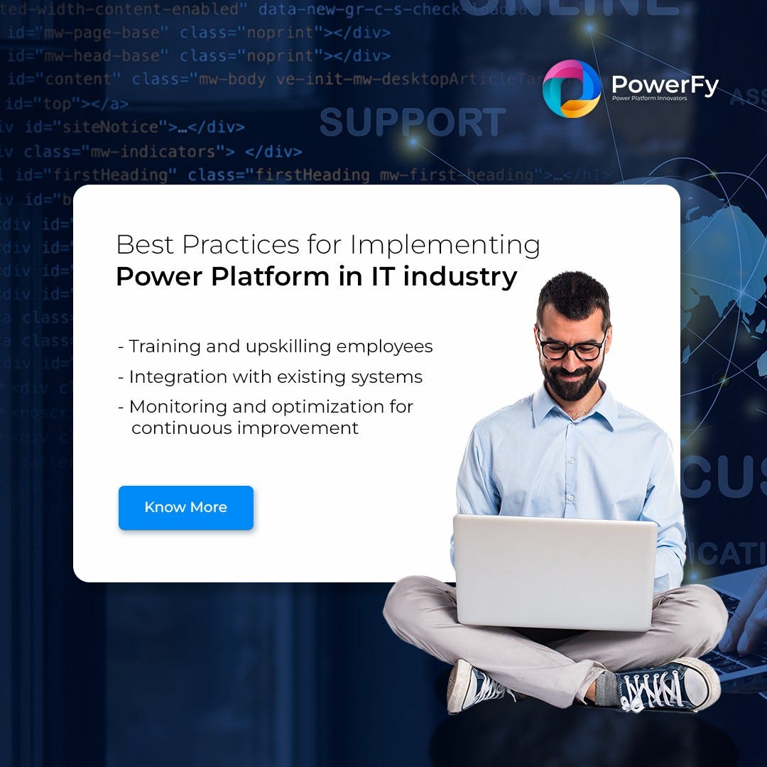 Microsoft Power Platform consulting for Energy & Utilities sector | by ...