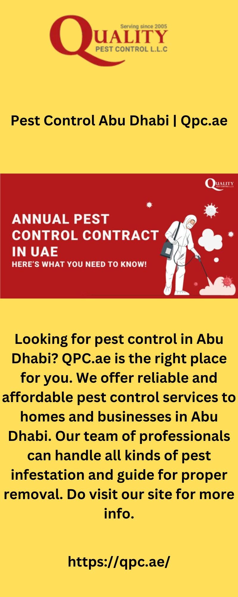 5 Benefits Of Periodic Pest Control Services In Abu Dhabi Qualitypestcontrol Medium