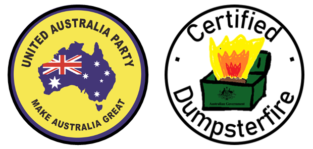 The Great Australian Party. Right Wing Dumpsterfire | by The Official ...