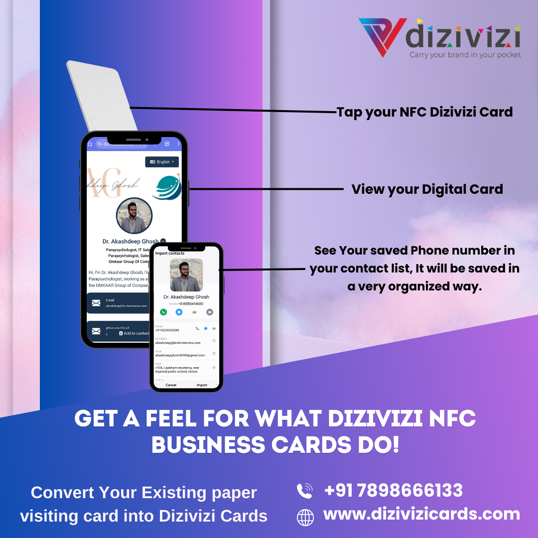 Next-Generation Digital Business Visiting Cards | by Dizivizicards ...