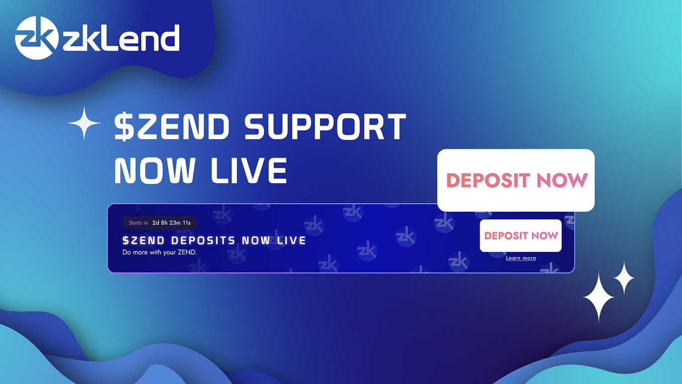 $ZEND TOKEN LAUNCH — Everything You’ll Need to Know | by zkLend | zkLend | Medium