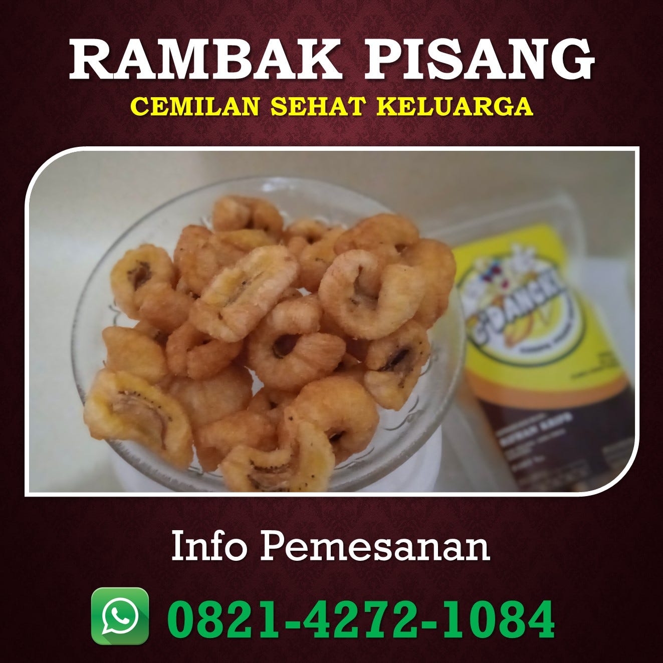 HP/WA 0821–4272–1084, Produsen Keripik Rambak Pisang Surabaya | by Produsen Rambak Pisang ...