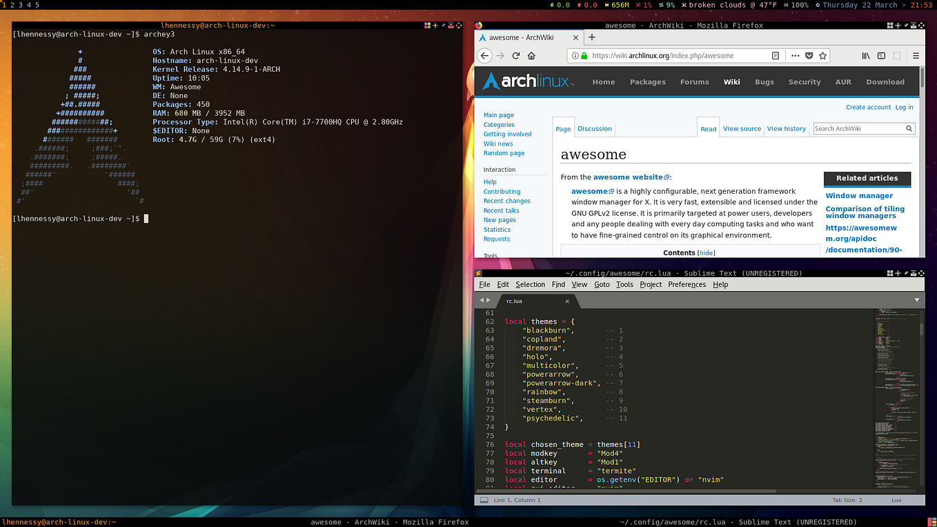 Up and Running with Arch Linux on VirtualBox | by Logan Hennessy | Medium