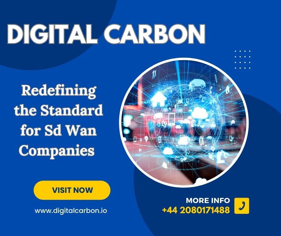 Empowering Sustainable Connectivity: uCPE Unleashes the Potential of Digital Carbon ...