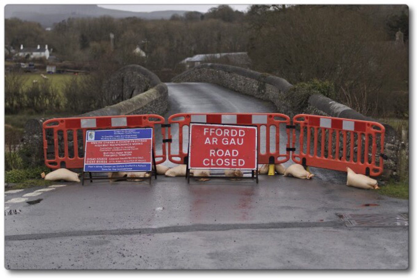 Llanfair Bridge — pedestrian access | by Llanfair Clydogau | Medium