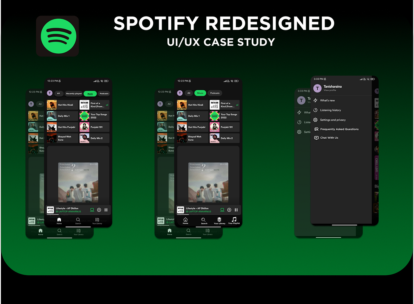 Spotify UI/UX Case Study. Dear Reader, | by Fehruz Panahaliyev | Mar ...