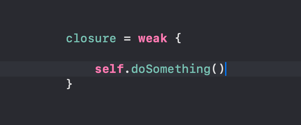 Getting to Swift.weak{}, part: 2. Let’s flesh out an example API to… | by Scott Yelvington | Medium