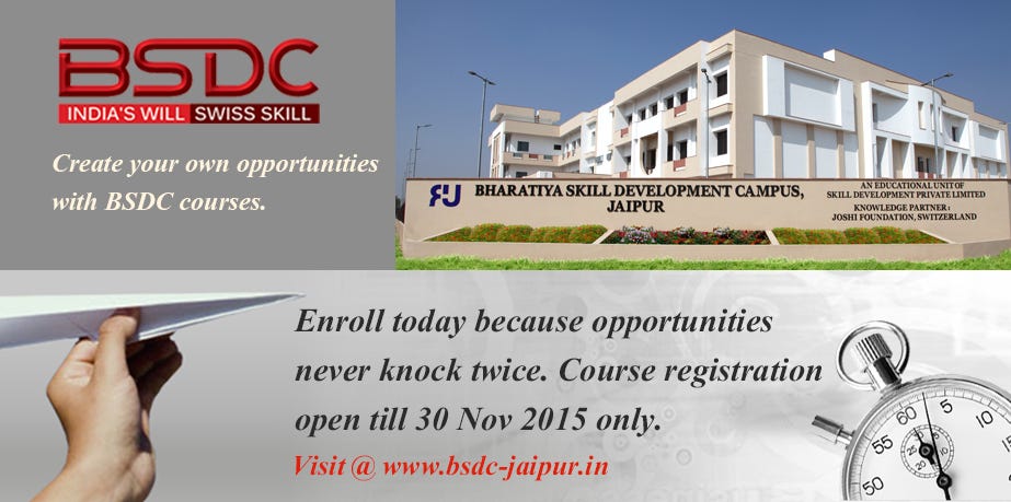 BSDC — Bharatiya Skill Development Campus | by BSDC- Bhartiya Skill ...