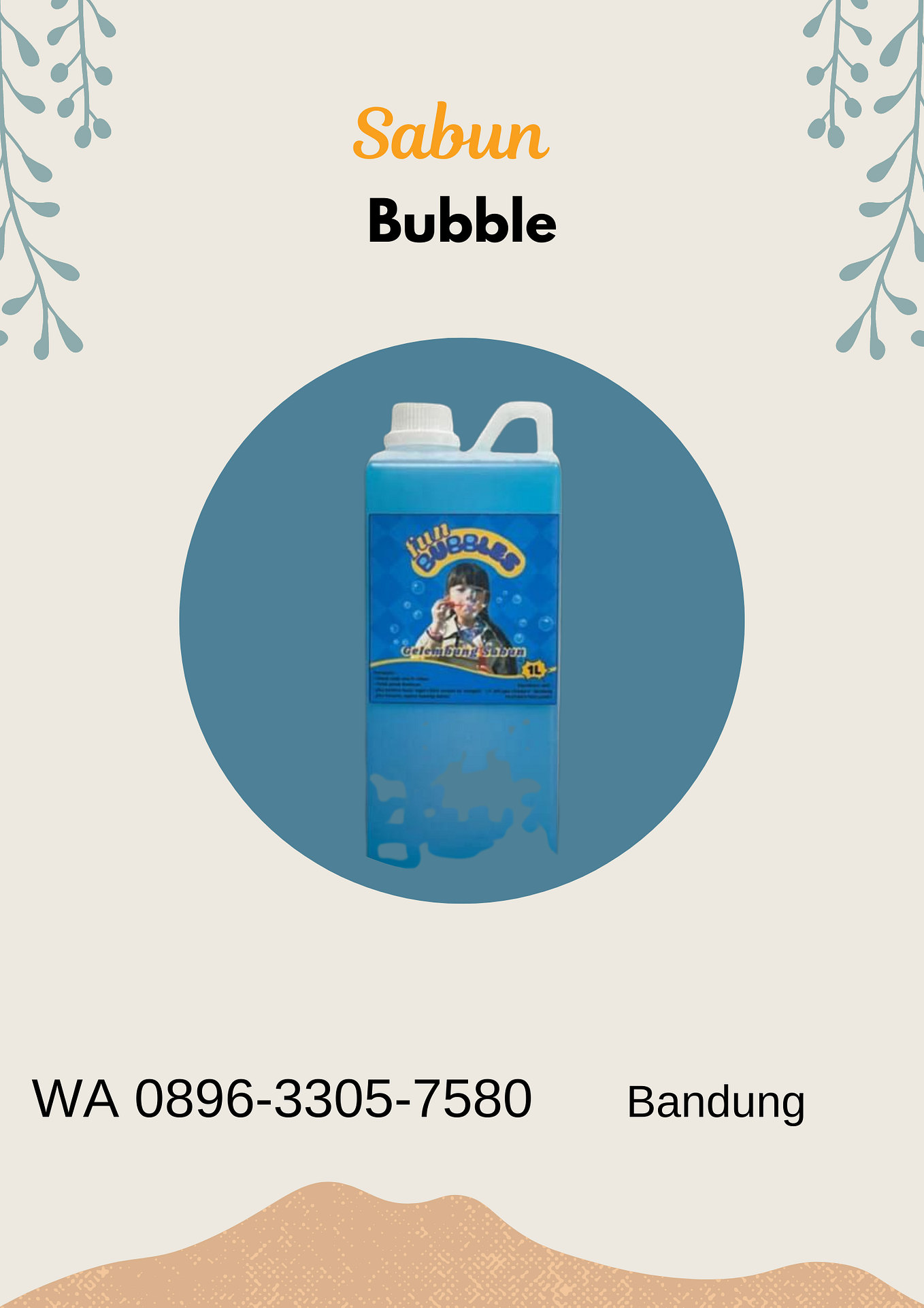 Agen Cairan Balon Air Sabun Bandung Andir WA 0896.3305.7580, TERBAIK ...