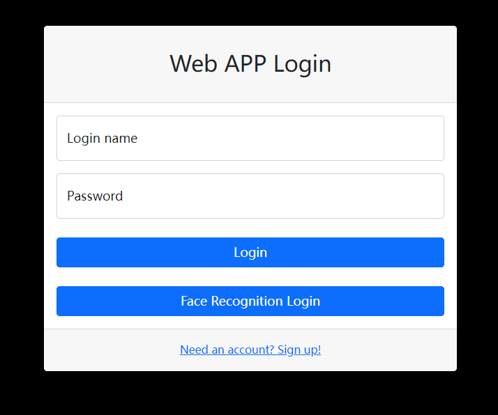 How to use FaceIO to develop the user authentication module of WEB APP based on AI | by ...