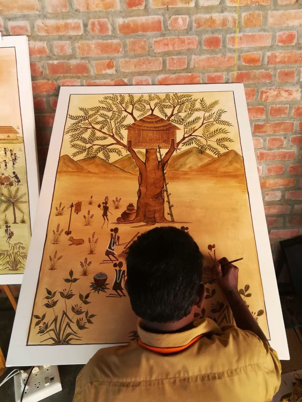 At the stroke of brush — In conversation with Cartoonist Keshav | by ...