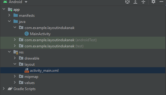 Cara mengubah Intent Layout pada Android Studio | by Nafio Putra | Medium