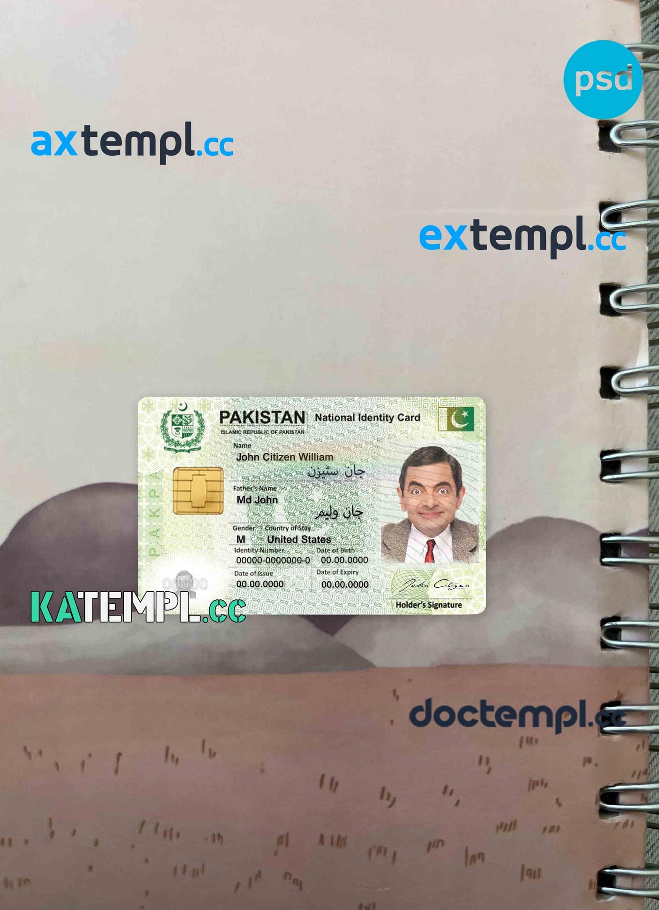 Philippines Id Card Editable Psd Files Scan Look And Photo Realistic