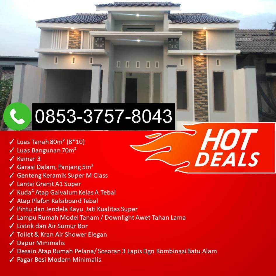 CALL 0853–3757–8043 Dijual Rumah Di Gending Probolinggo BUTUH UANG - AgenPropertiProbolinggo ...