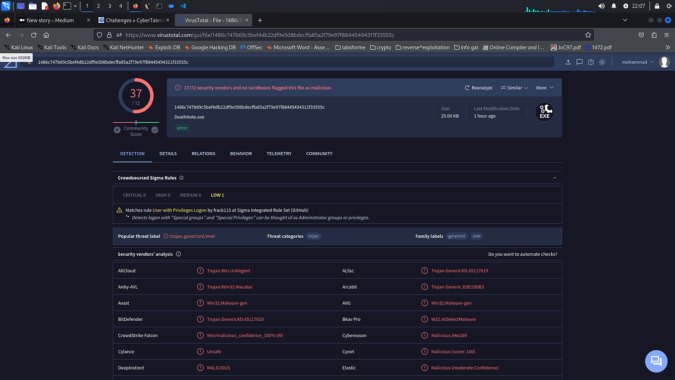 LA CTF 2024 Reverse Writeup. بسم الله الرحمن الرحيم | by Mohammad Olimat | Medium
