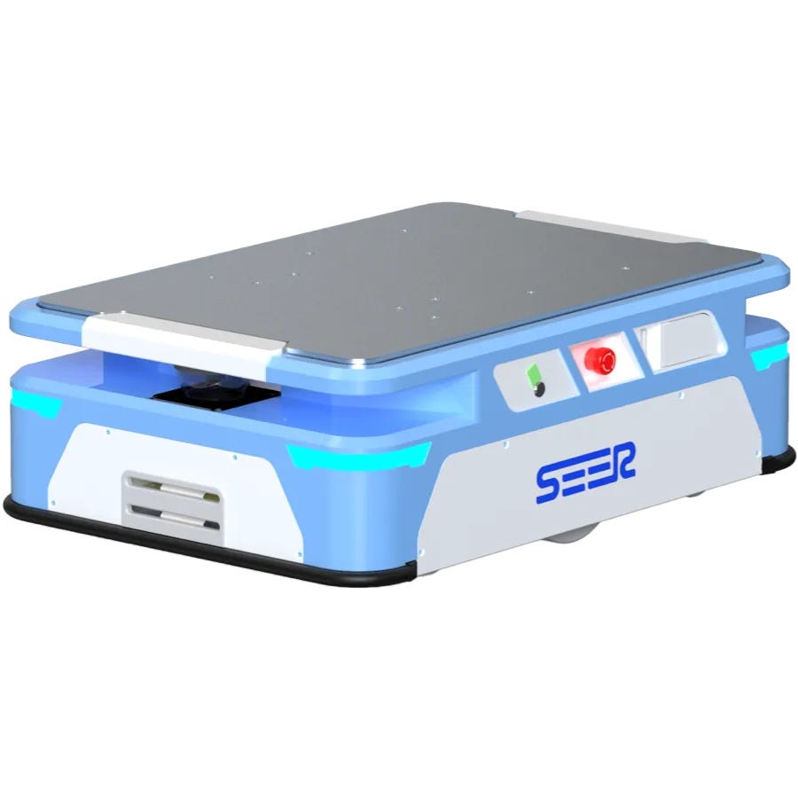 Automated Guided Vehicles in Warehouse | by seer-group | Medium