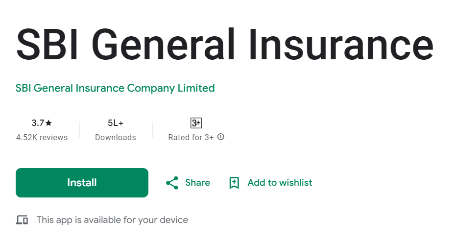 SBI General Insurance on the App Store - Sunny Sharma - Medium